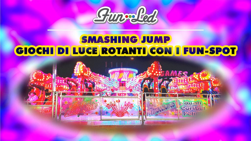 Tarantula: uno Smashing Jump rinnovato - Fun-Led | Amusement Rides Light